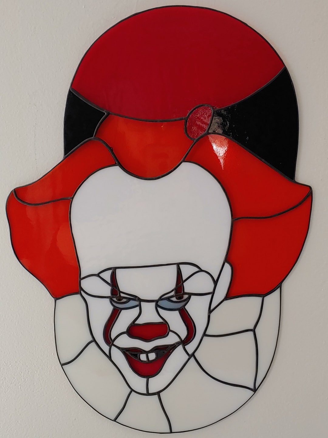 Evil Clown Stained Glass - Etsy