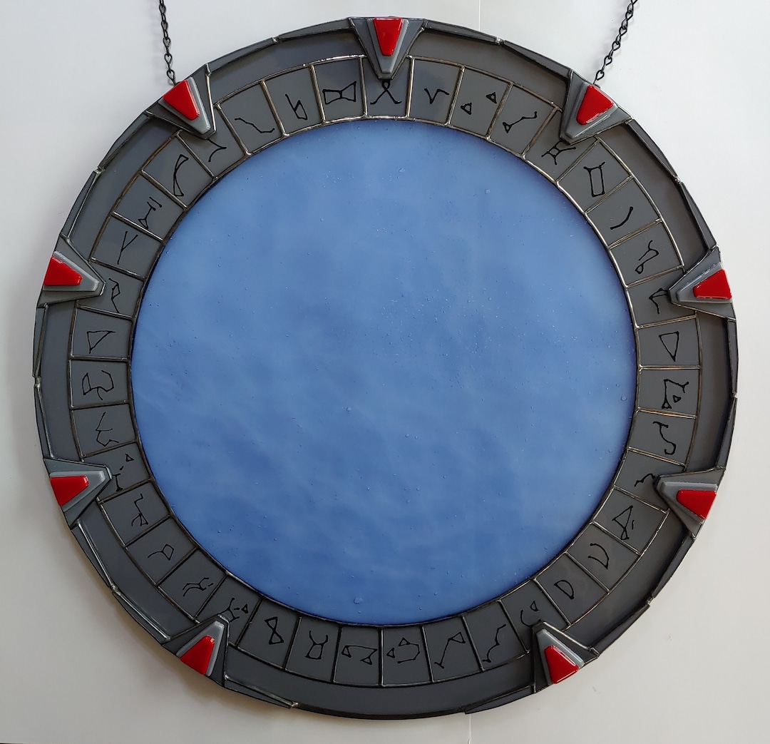 Portal Stained Glass Panel (made to Order) - Etsy