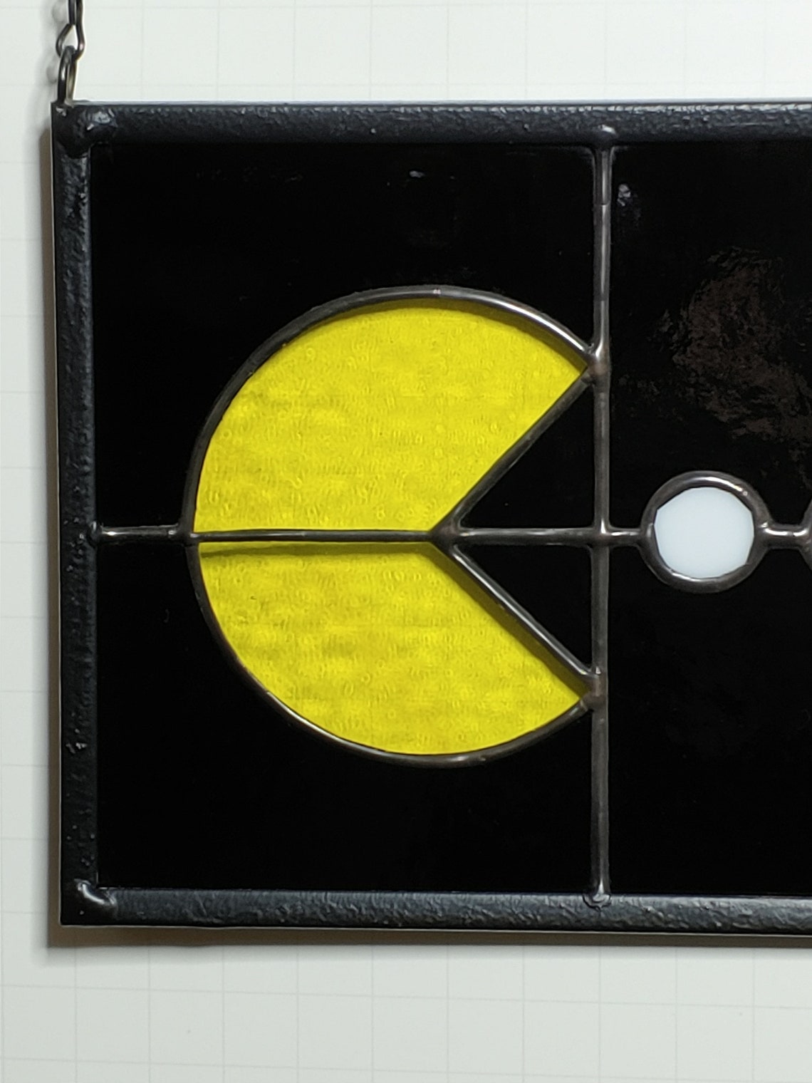 Video Game Inspired Stained Glass Panel - Etsy