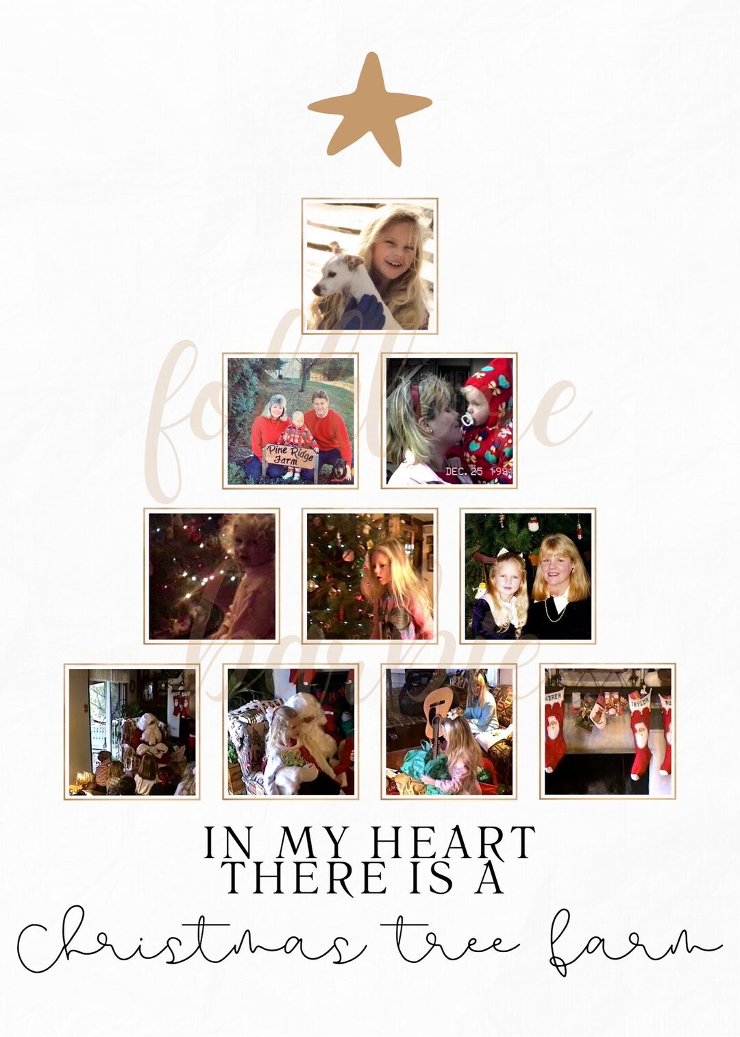 Taylor Swift Swiftmas christmas Tree Farm Lyric Digital Print. in My ...