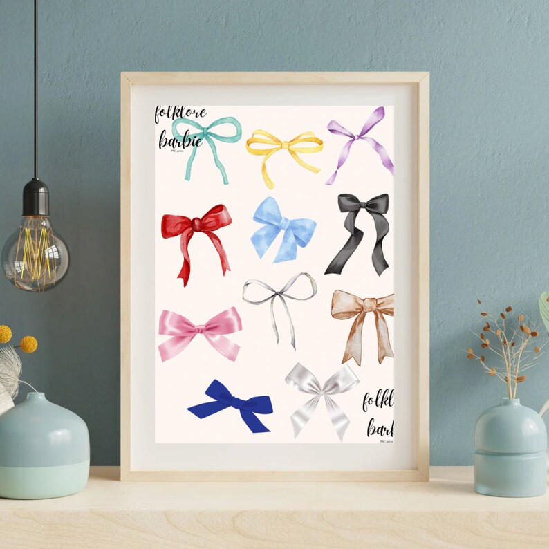 Taylor Swift Inspired Digital Bow Print. Taylor Swift Bow Digital Print ...