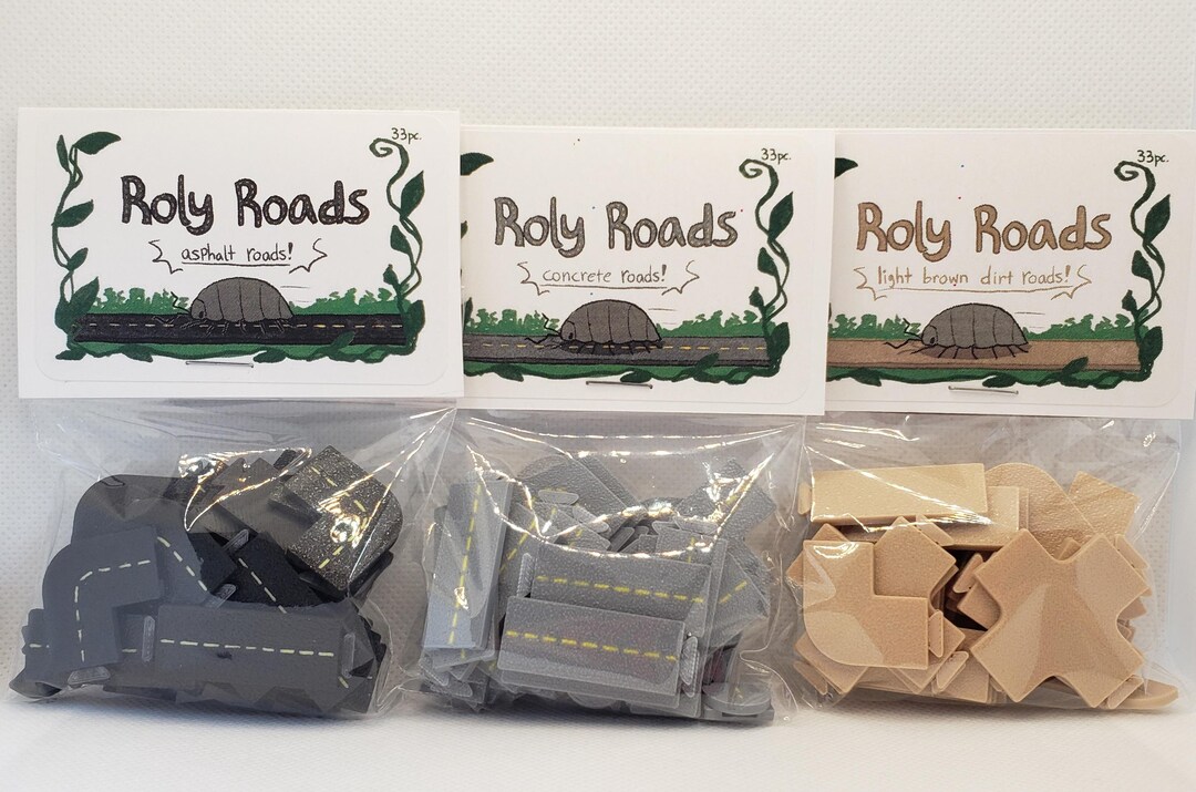 Roly Roads - Terrarium / Enclosure Decor for Pet Isopods, Insects ...