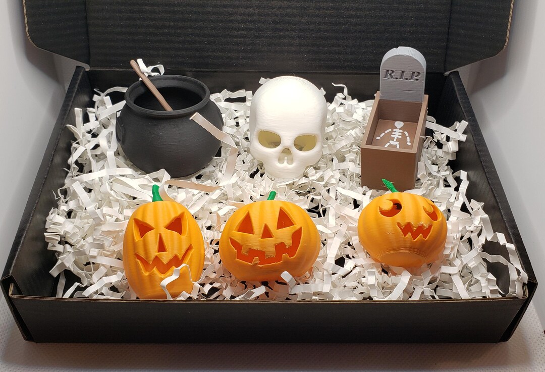 Hides / Feeders - Halloween Set for Isopods & Insects *functional ...