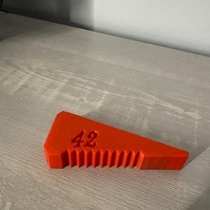 3D Printed Customizable Firefighter Door Wedge - Etsy