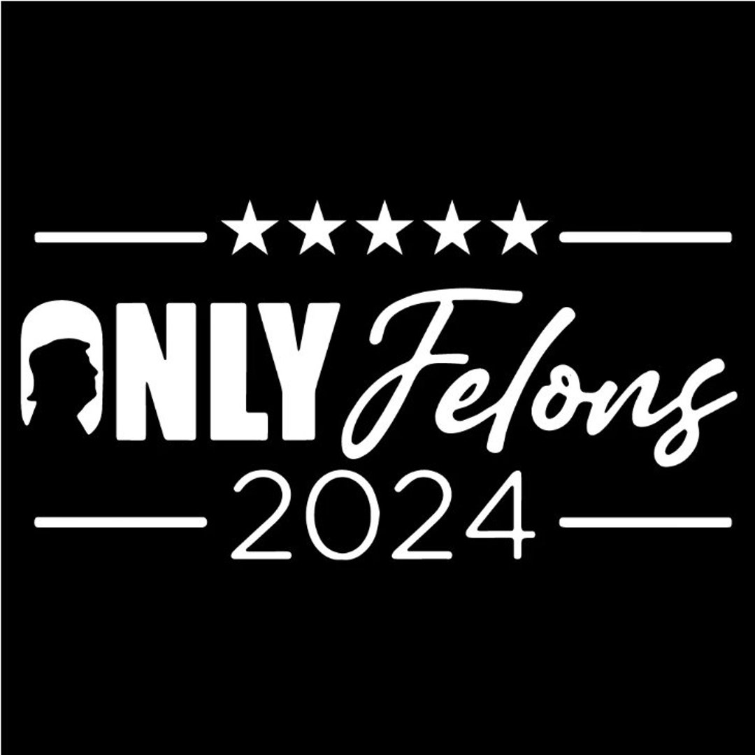 ONLY FELONS 2024 Tshirt - Etsy