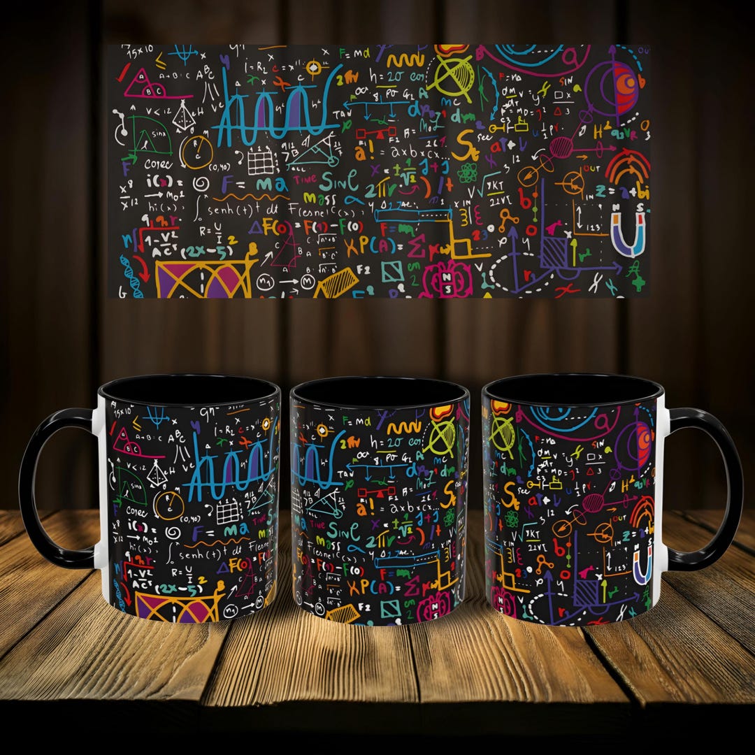 Number Mug: Short and Catchy Math Inspiration, Mug for Students and ...