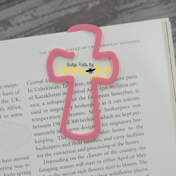 Cross Bookmark - Etsy