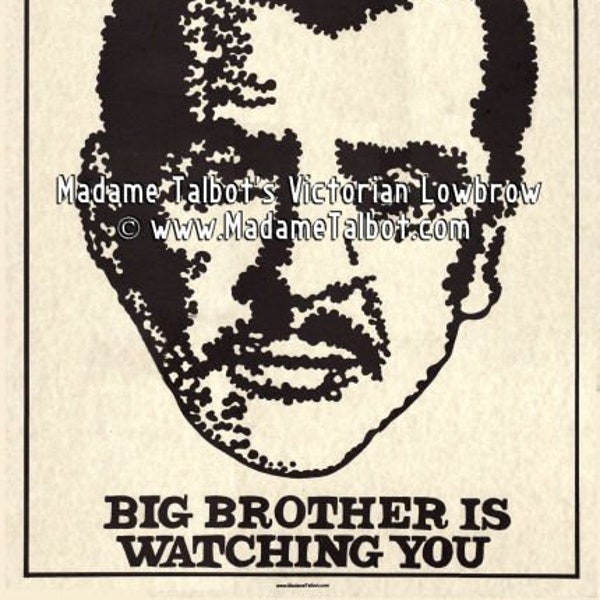 1984 Big Brother Poster - Etsy