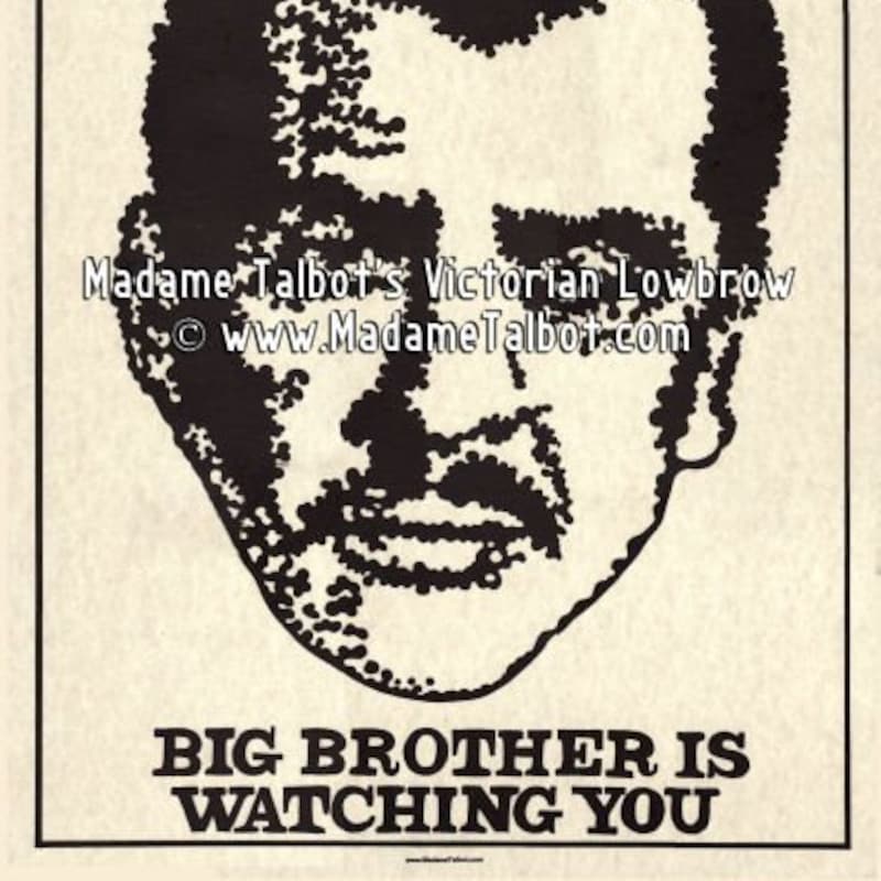 1984 Big Brother Poster - Etsy