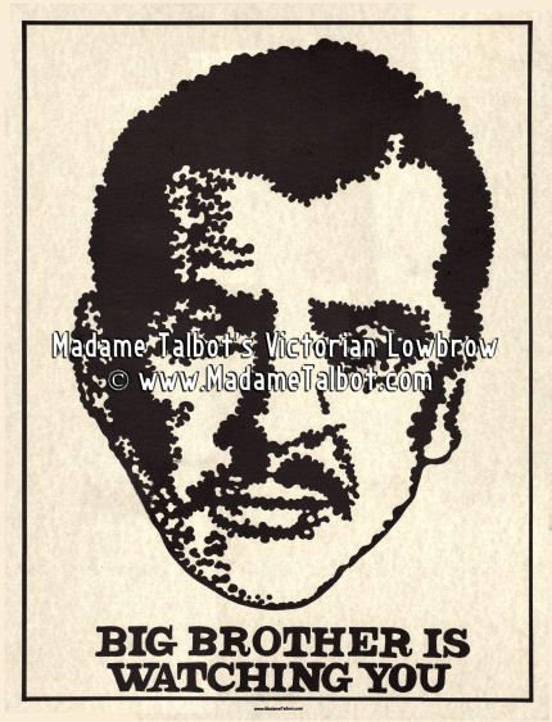 Big Brother is Watching You 1984 Poster - Etsy