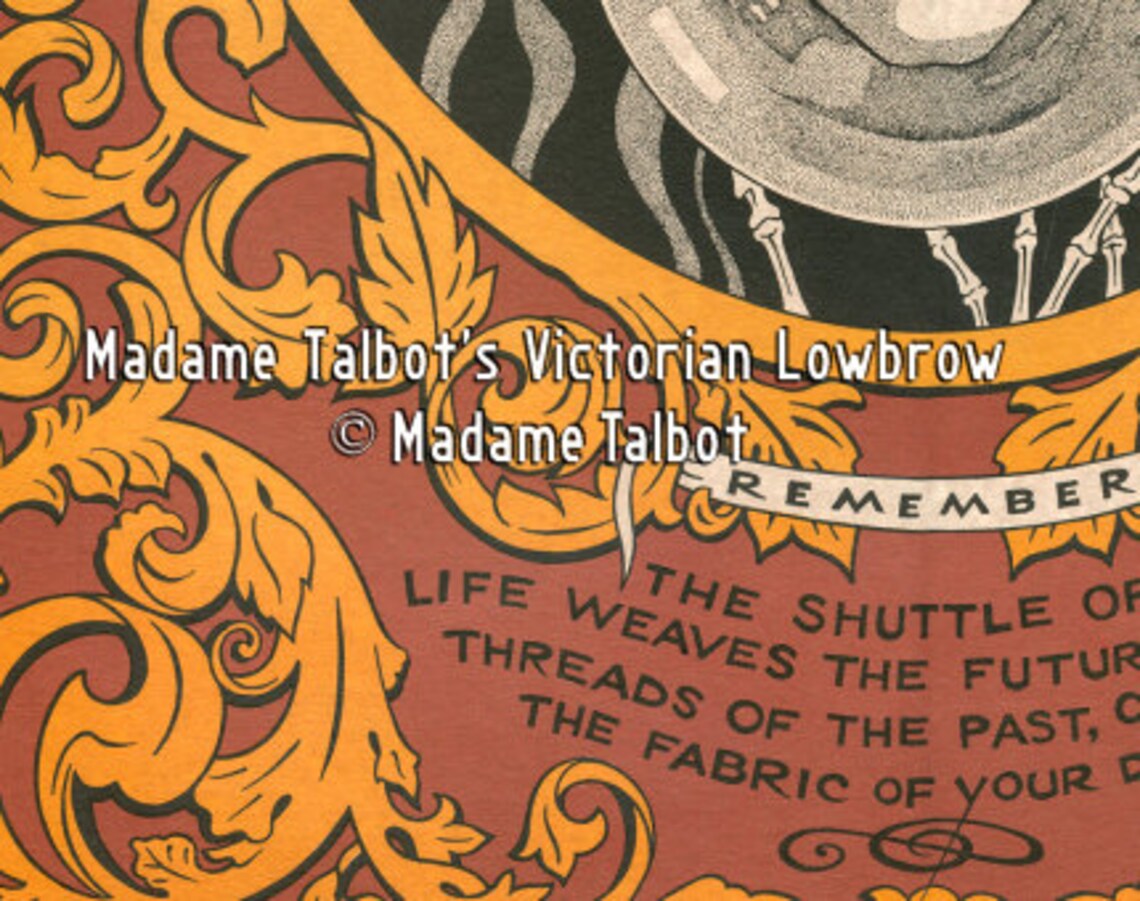 Fortune Teller Poster Madame Talbot's Victorian Lowbrow Great Alexander ...