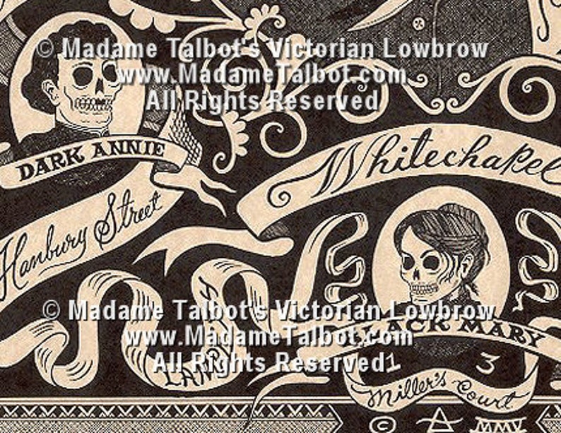 Madame Talbot's Victorian Lowbrow Victorian London Jack | Etsy