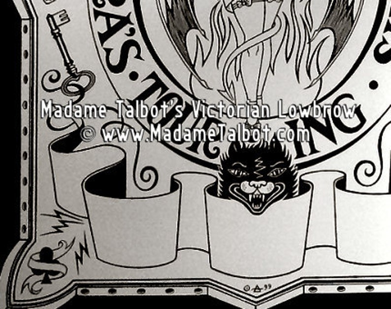 Zamora's Full House Circus Sideshow Pin up Poster | Etsy