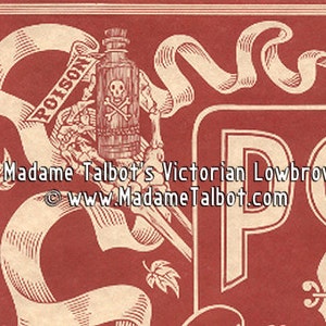 Madame Talbot's Victorian Lowbrow Laudanum Poison Label Medicine Poster ...