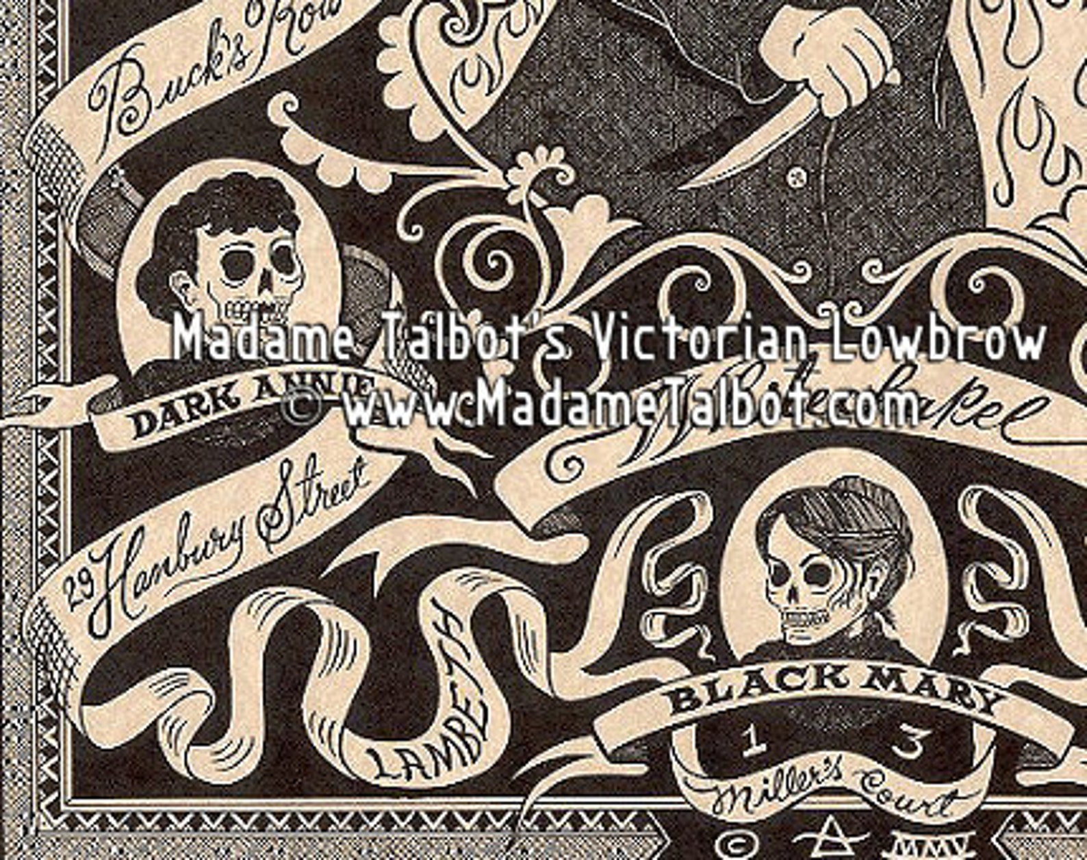 Madame Talbot's Victorian Lowbrow Victorian London Jack | Etsy