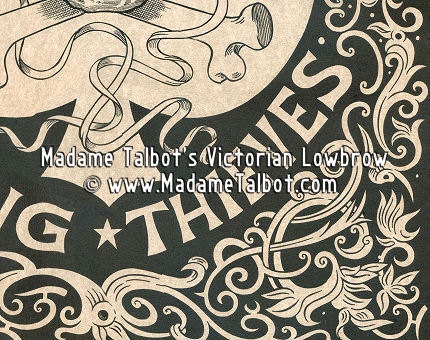 Madame Talbot's Victorian Lowbrow Honor Among Thieves | Etsy