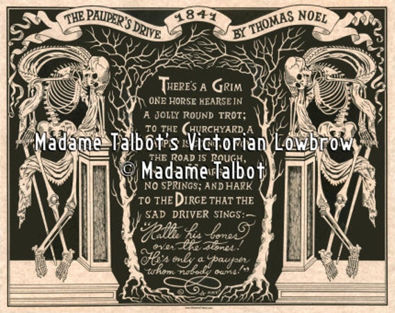 Lithographs Art & Collectibles Undertaker Cabinet Poster Dismal Trader ...