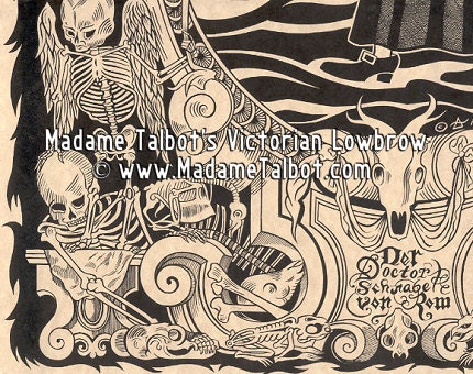 Black Death Plague Doctor Medieval Skeleton Poster Madame - Etsy