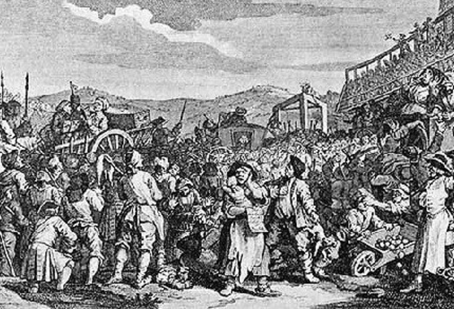 Tyburn Triple Tree Gallows Hanging Tree Execution Victorian Lowbrow ...