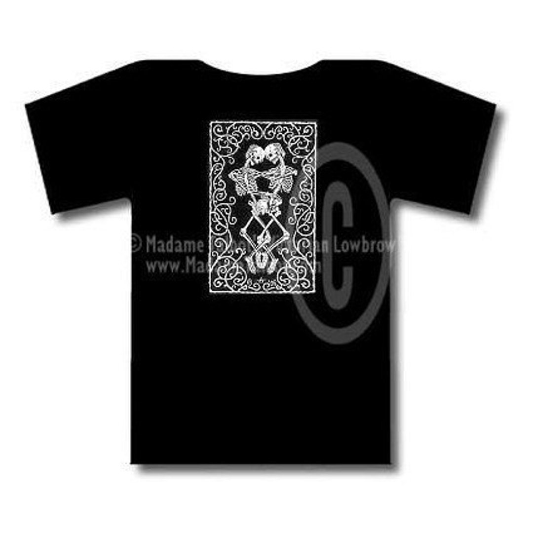 Madame Talbot's Victorian Lowbrow Till Death Do Us Part Black T-shirt ...