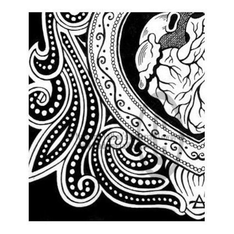 Madame Talbot's Victorian Lowbrow Ornate Heart Black T-shirt - Etsy