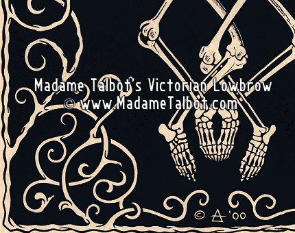 Madame Talbot's Victorian Lowbrow Till Death Do Us Part - Etsy