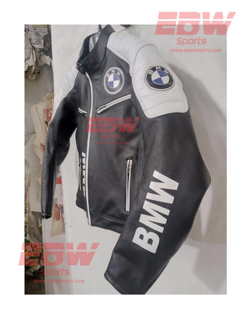 Custom BMW Motorrad Jacket for Bikers & Car Racers Handmade Leather ...