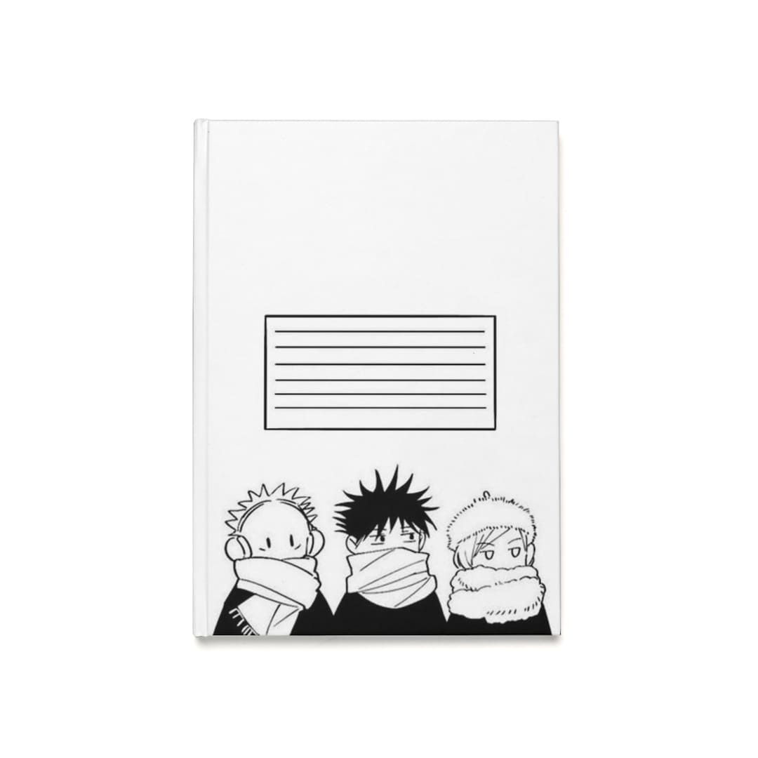 Jujutsu Kaisen Notebook Gojo Journal Anime Merchandise Yuji Nobara ...
