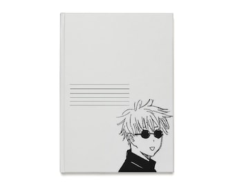 Gojo Satoru Notebook, Jjk Merch, Gojo Merch, Jujutsu Kaisen Journal 150 ...