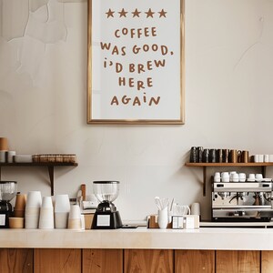 Coffee Shop Café Wall Frame Mockup, ISO / DIN A Ratio, PSD Photoshop ...