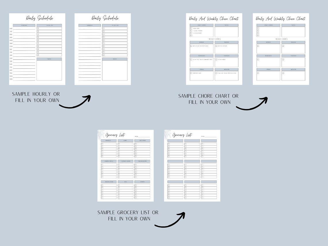 ADHD Digital Planner, ADHD Planner Adult,adhd Productivity,adhd Journal ...