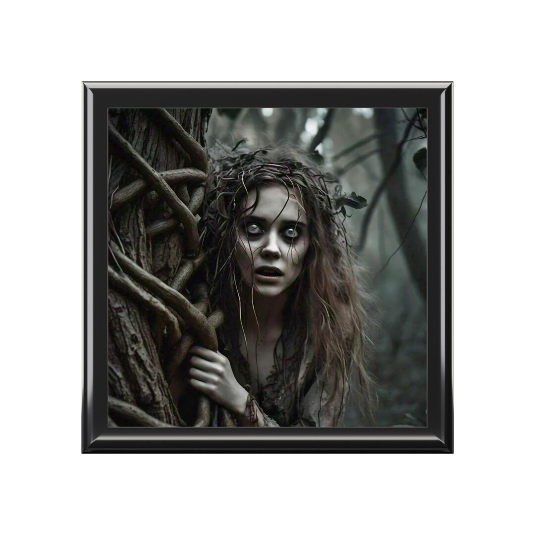 Creepy Jewelry Box, Goth Girl Jewelry Box, Halloween Jewelry Box - Etsy