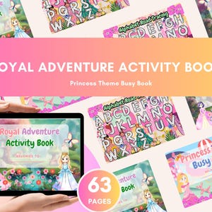 Editable Template / Printable Educational Workbook Royal Adventure ...