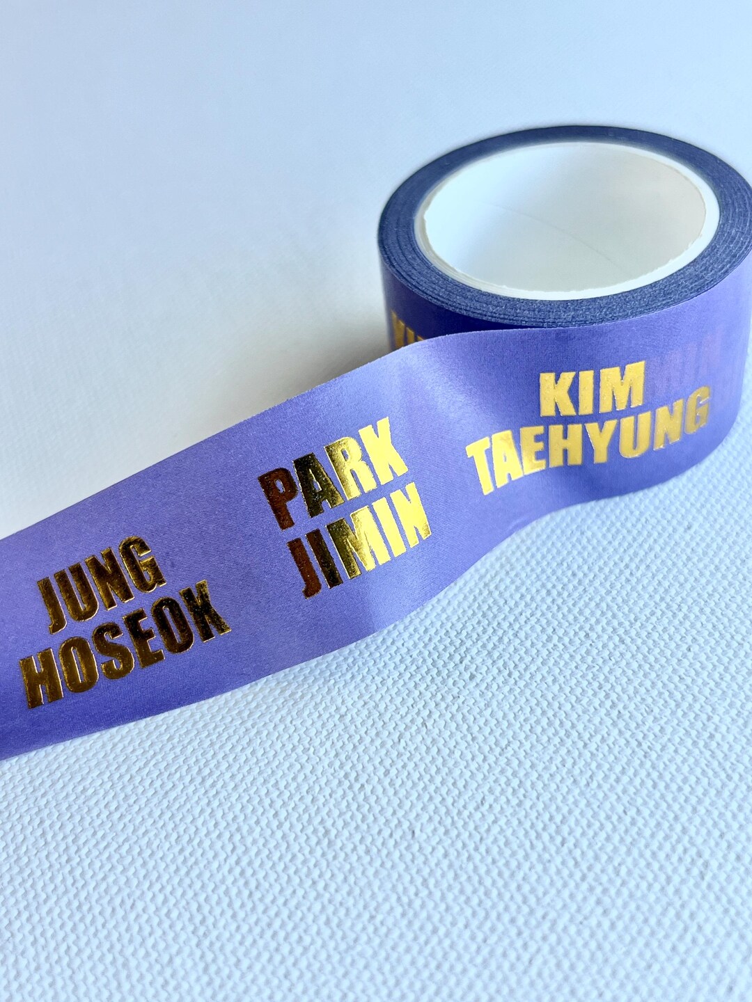 BTS Names Fan Chant Washi Tape - Etsy