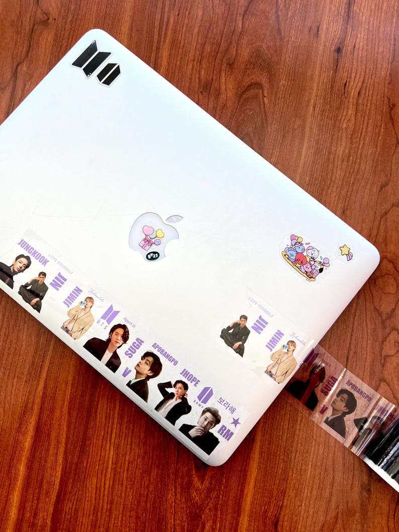 Clear Tape BTS Members - Etsy