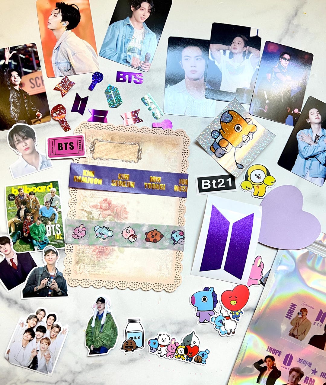 BTS STATIONARY SET - Etsy