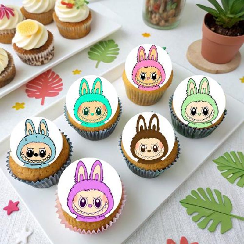 Labubu Cartoon Face - Etsy