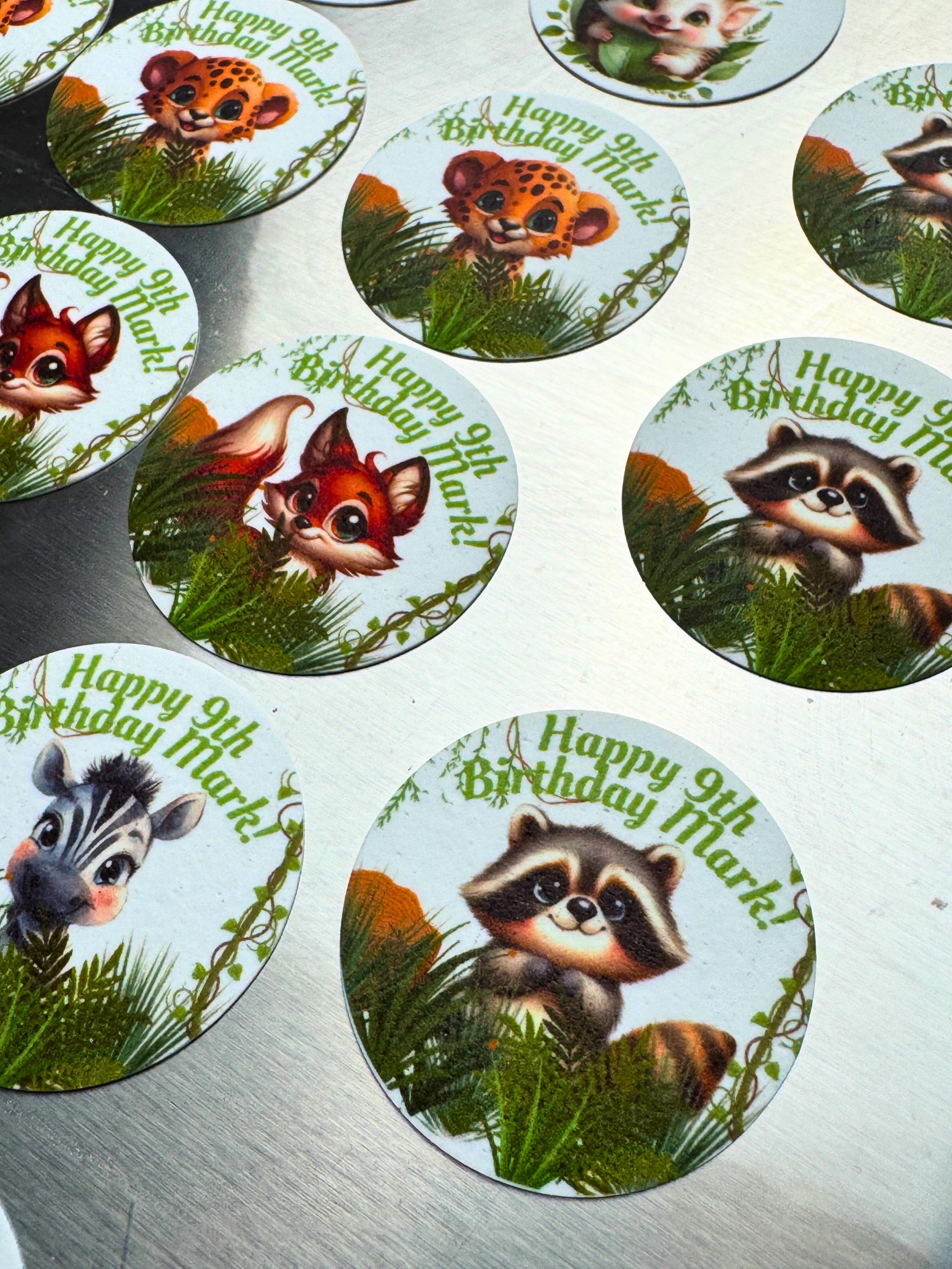 Custom Edible Image Cupcake Toppers – Photo Sugar Sheets - Etsy