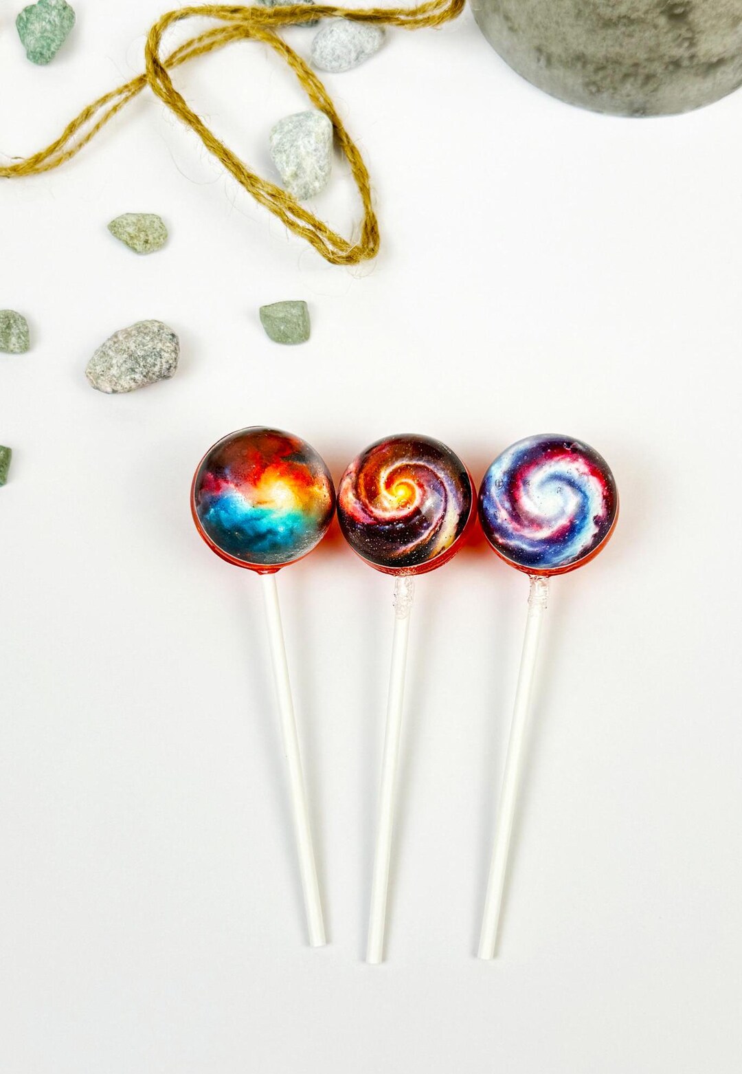 Custom Space Lollipops – Personalized Party Favors, Galactic Theme ...