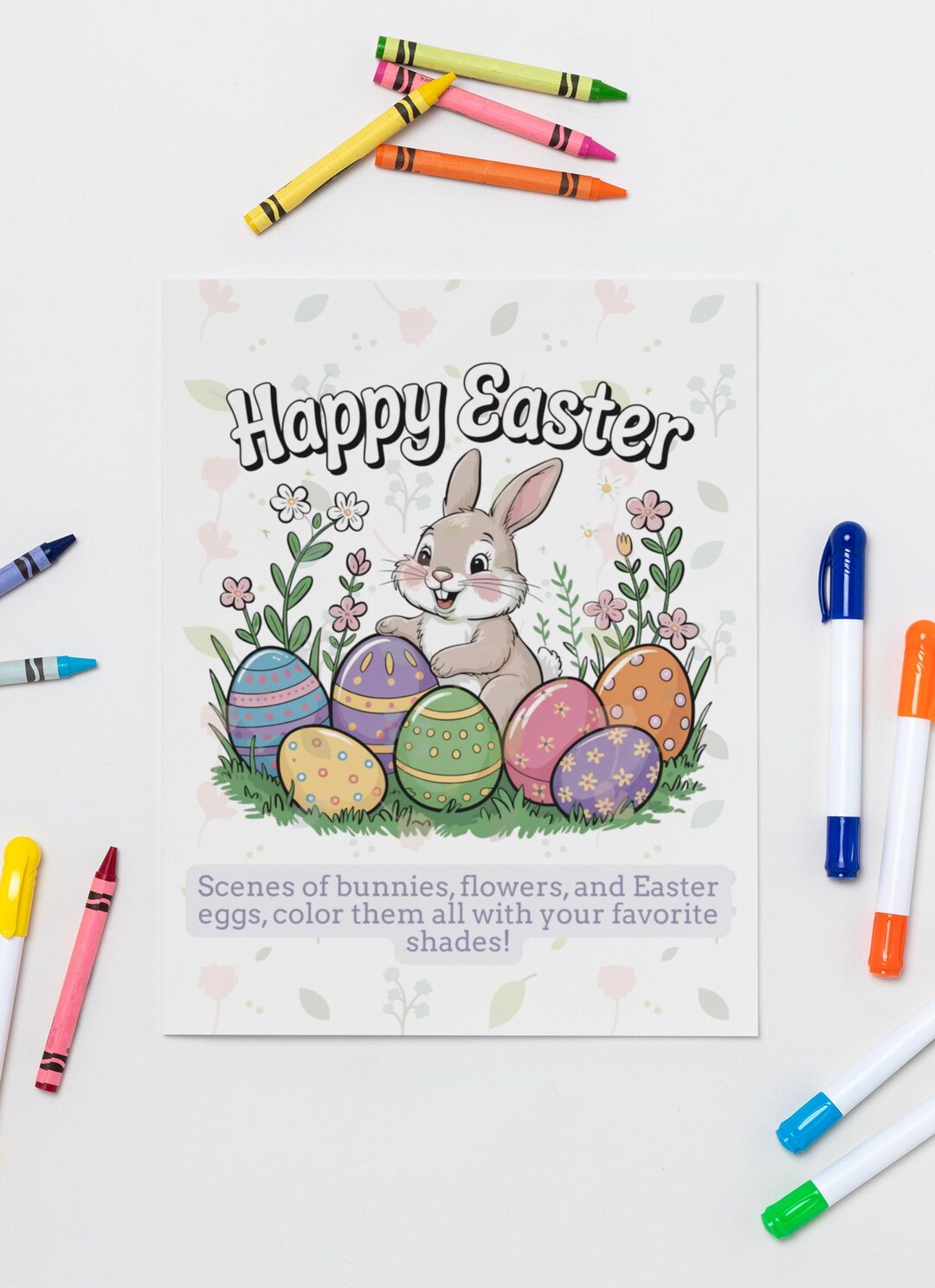 Easter Coloring Pages | Printable Spring Activity for Kids & Adults ...
