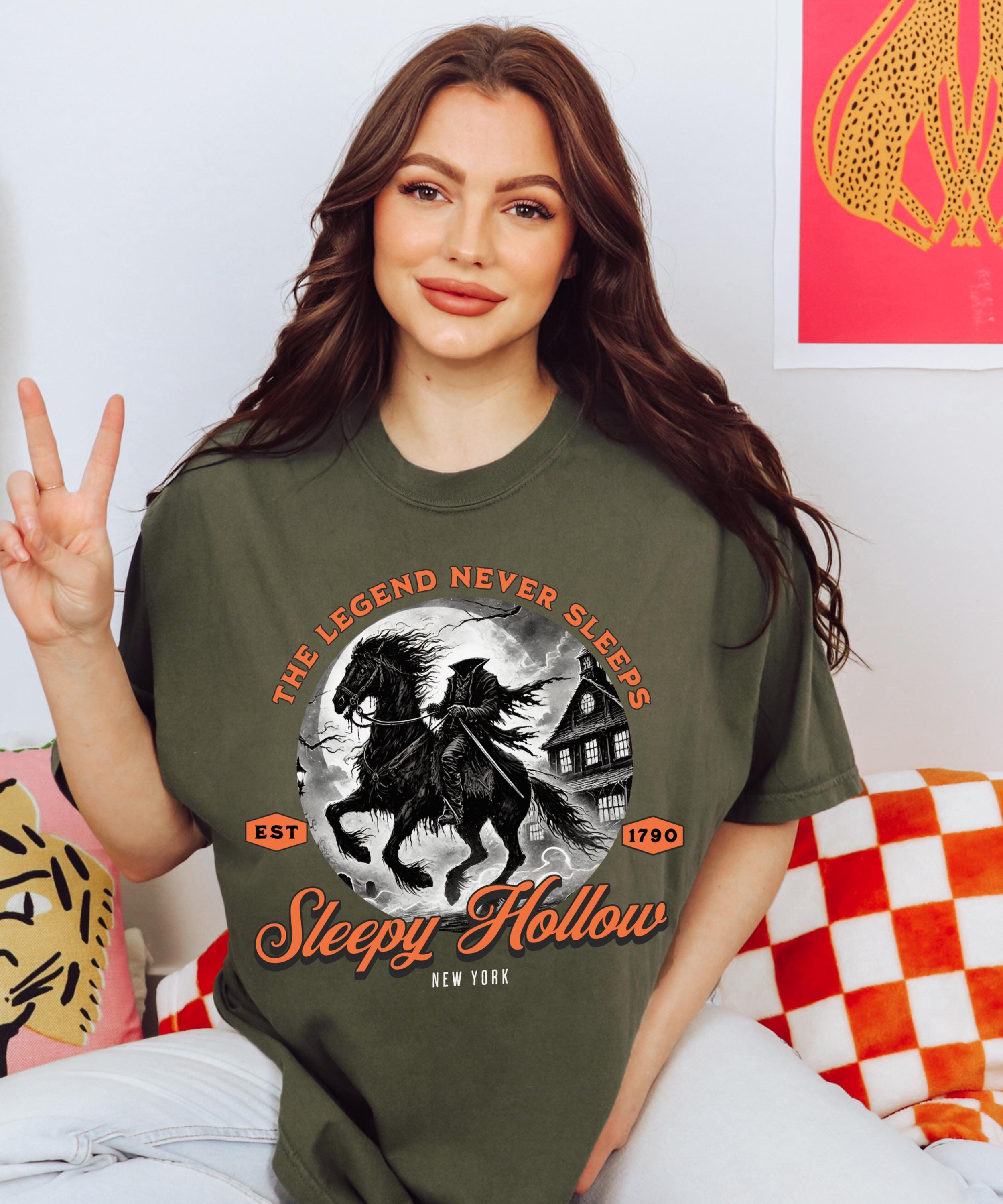 Sleepy Hollow Shirt Headless Horseman Dark Academia Tee Spooky Ichabod ...