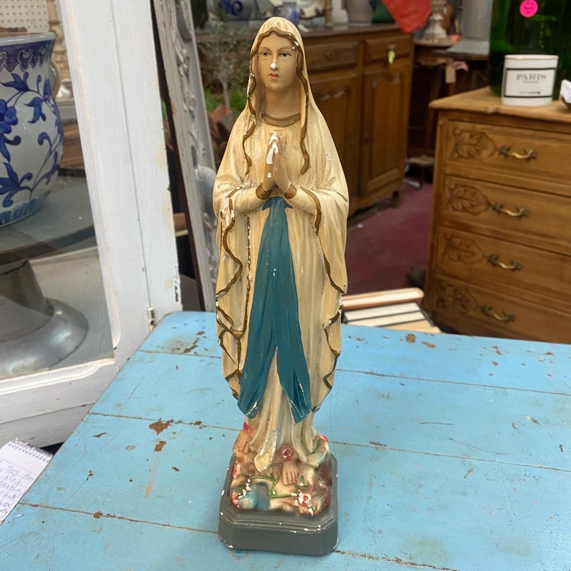 Chalkware Religious Statues - Etsy