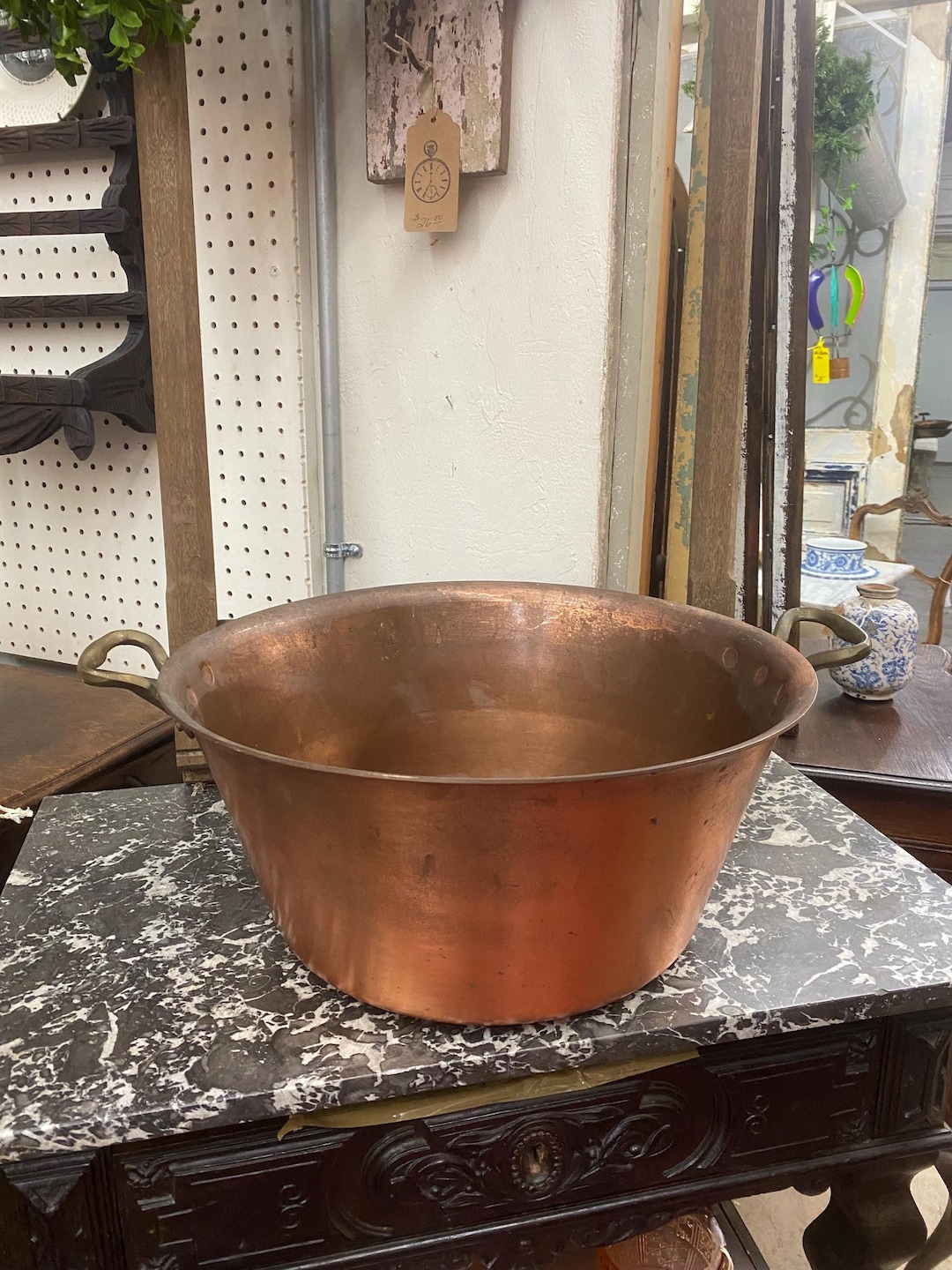 Large French Copper Pot French Copper Kitchen Vintage Copper #51 - Etsy