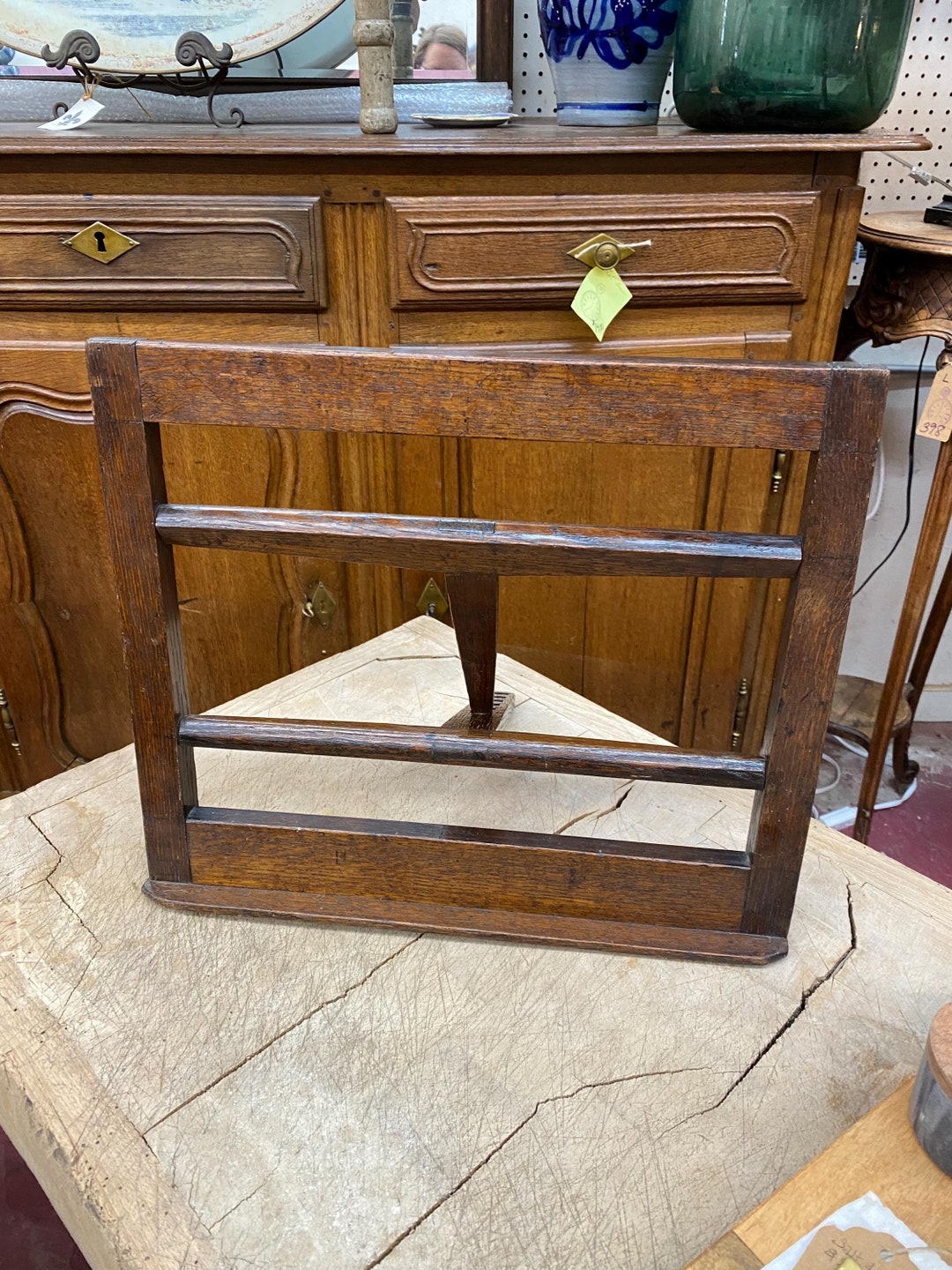 Solid Wood Antique Book Display From France #216 - Etsy