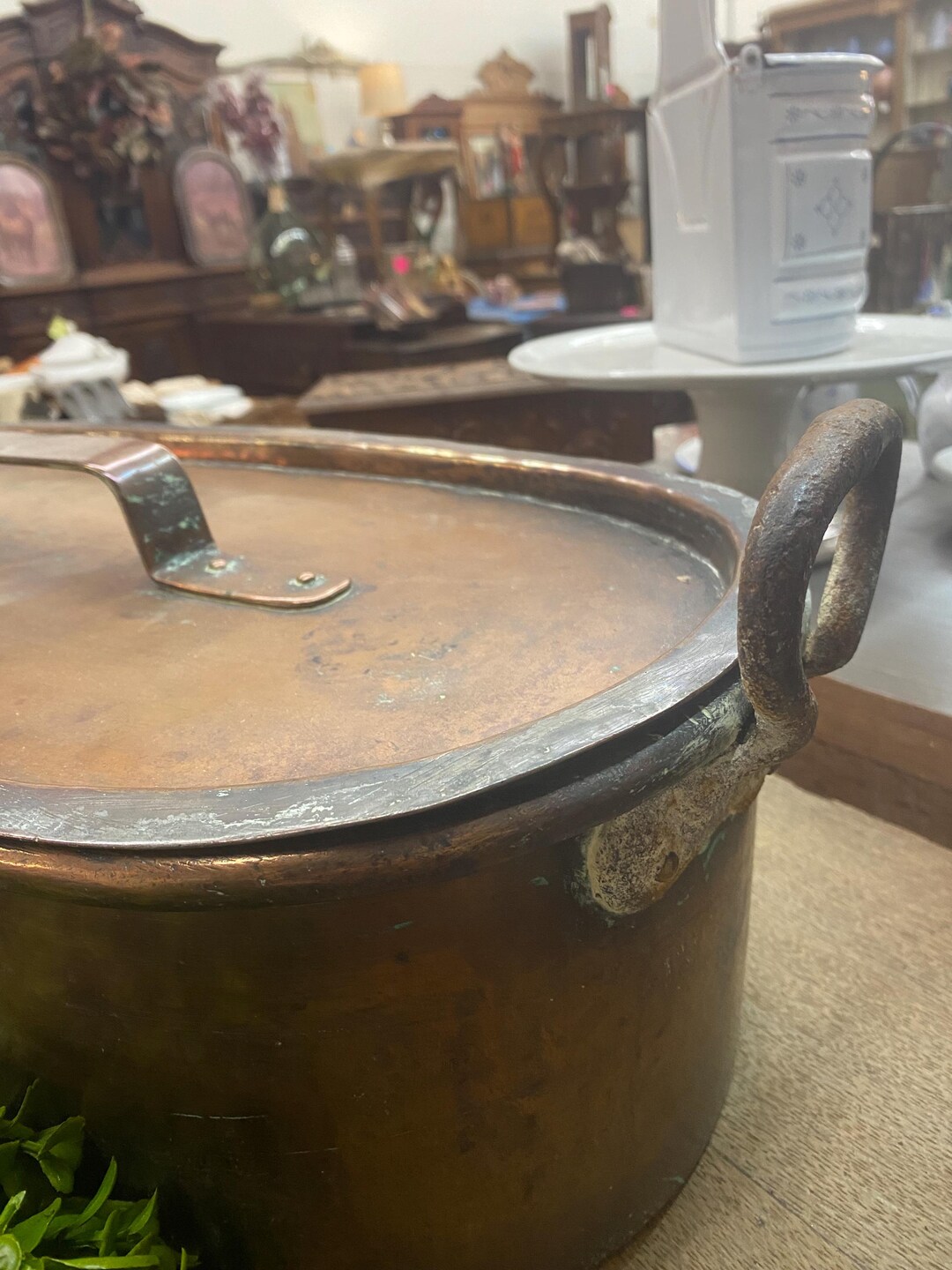 Large French Copper Fish Poacher Pot French Copper Kitchen Vintage ...