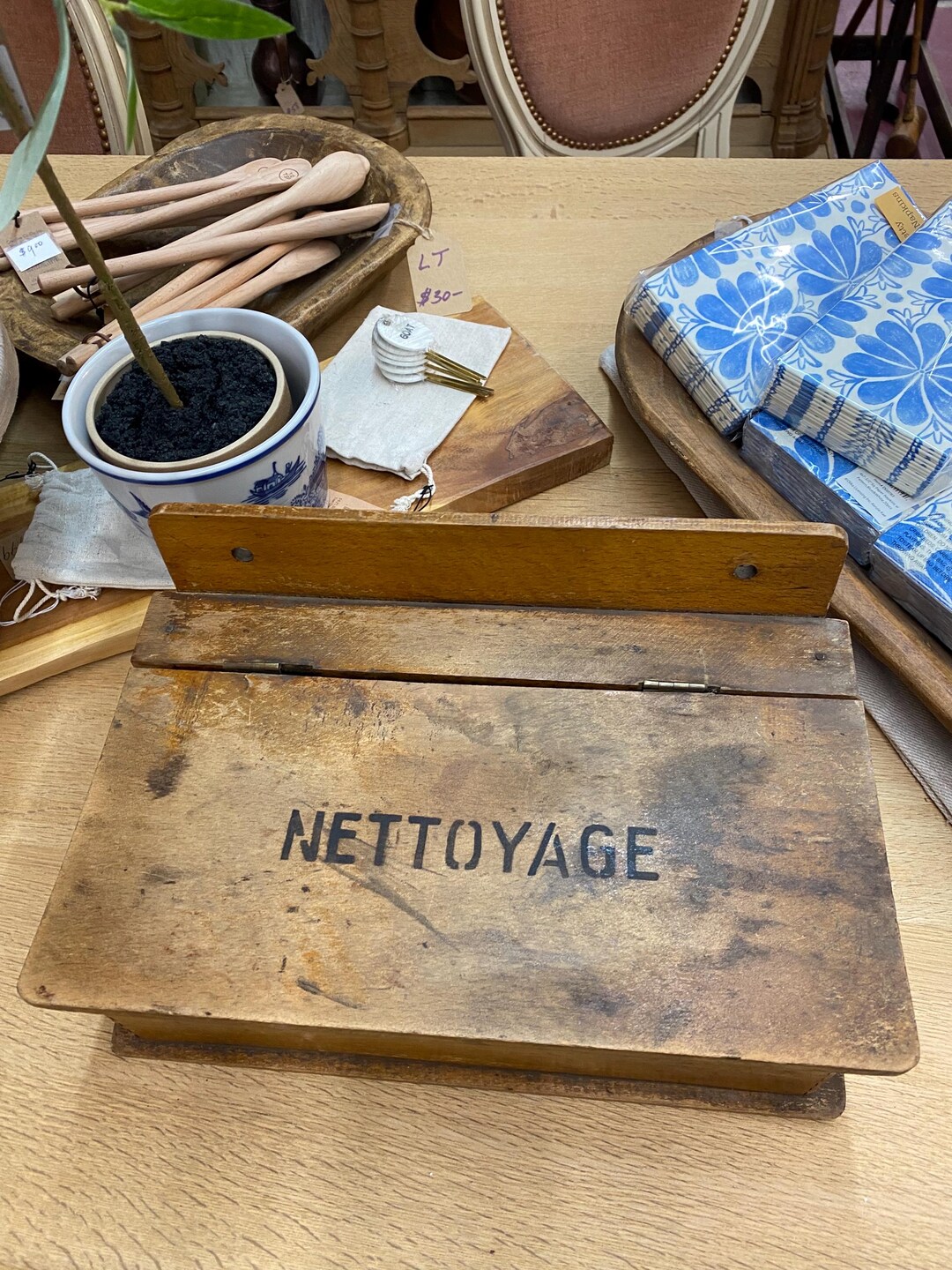 Antique Dutch Flemish Nettoyage Cleaning Storage Box #306 - Etsy