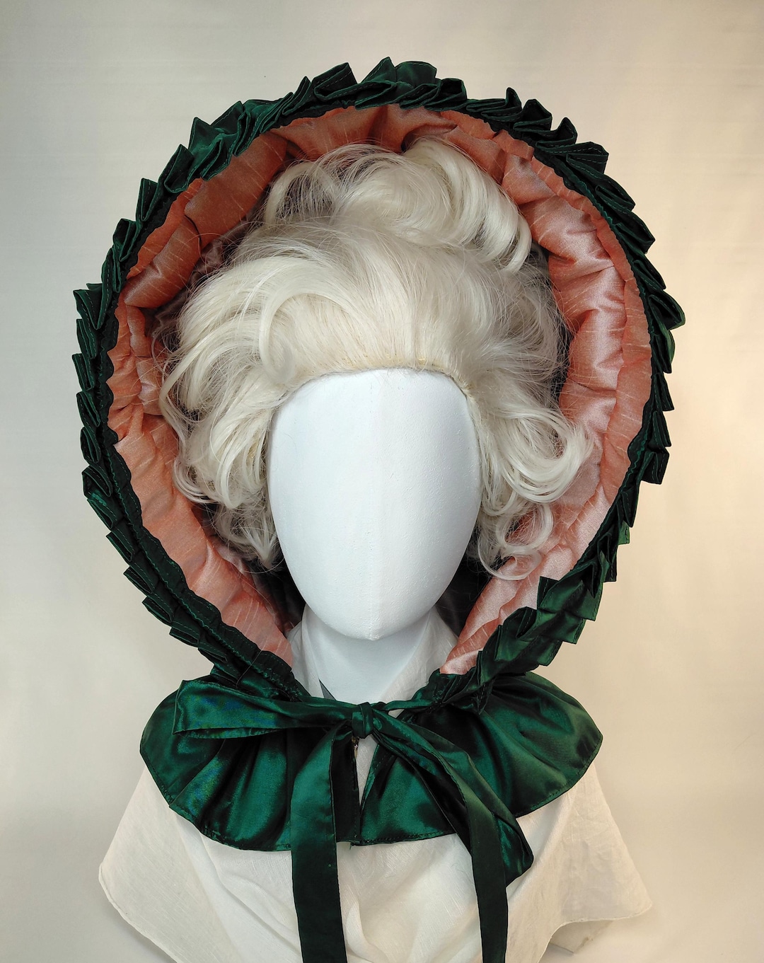 Calash Bonnet/hat 18th/19th Century Made to Order - Etsy