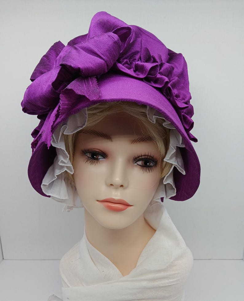 18th Century Women’s Bonnet - Etsy