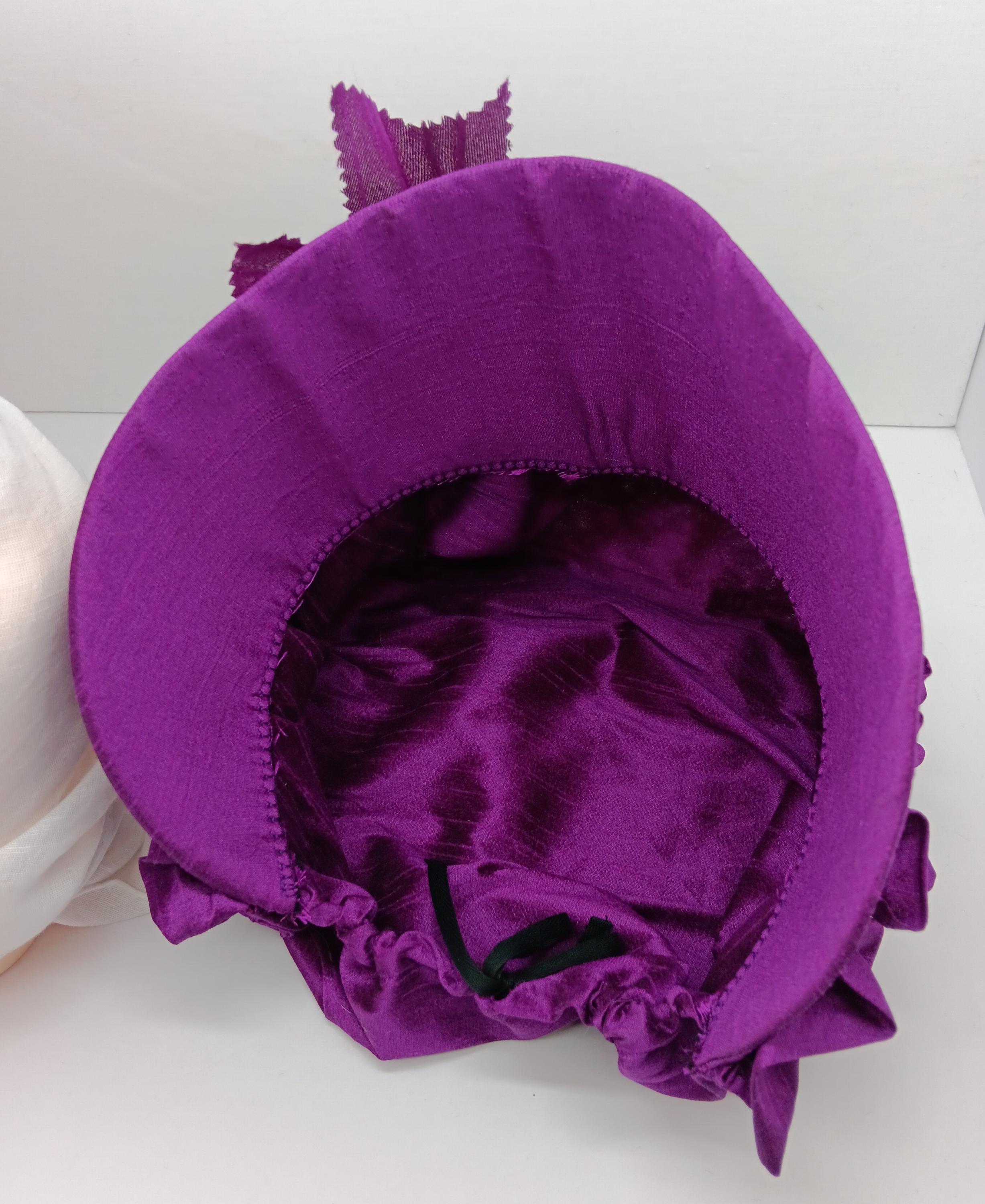 18th Century Women’s Bonnet - Etsy