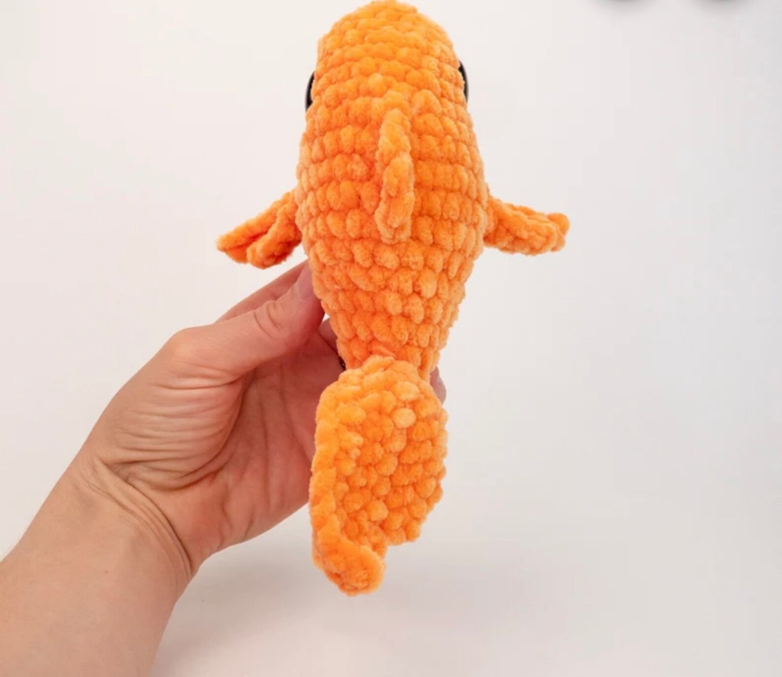 PATTERN: Goldfish Pattern Amigurumi Chunky Goldfish Pattern Super Bulky ...